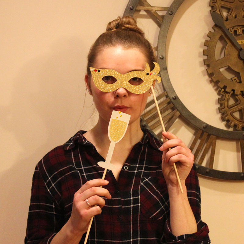 My Happy Place: New Year's Eve Photo Props