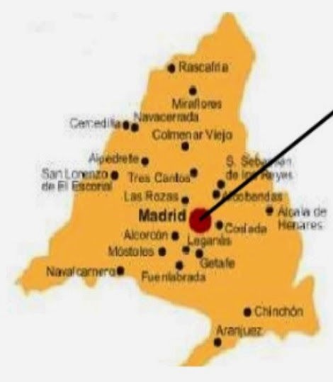 Educación Primaria_El aula de Nina: MAPAS C. DE MADRID_ Ríos, relieve y ...