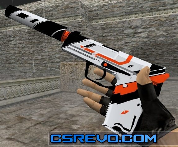 Skin USP - Asiimov - HD CS 1.6 - CS Revo!
