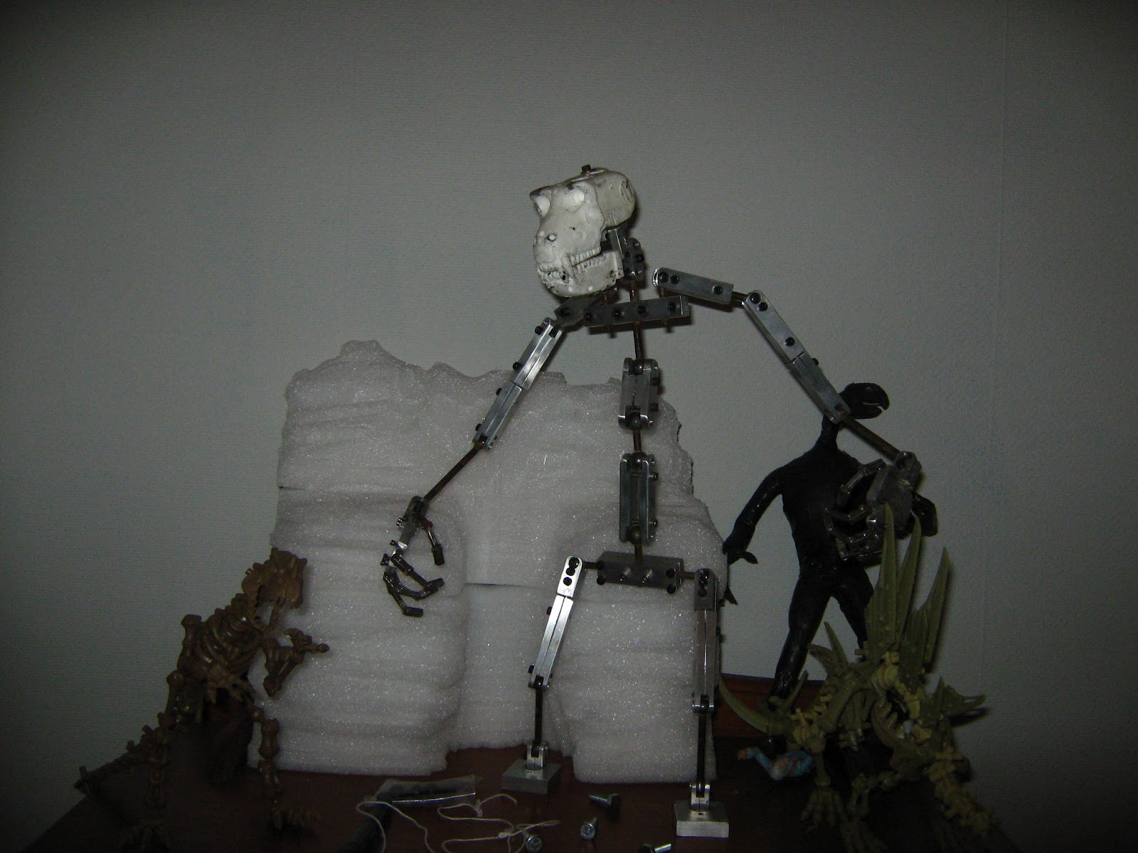 Lee's Stop Motion Monster Land: Stop Motion King Kong.