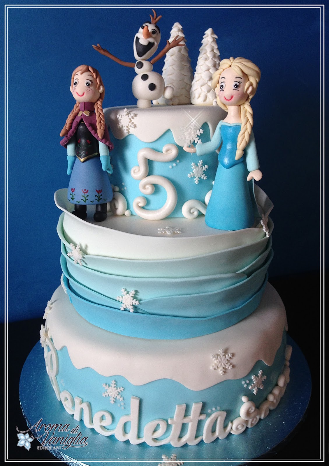 aroma di vaniglia: torta frozen