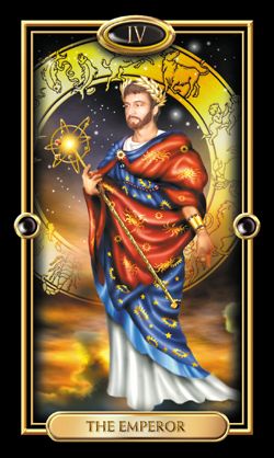 Reiki y Tarot: El emperador