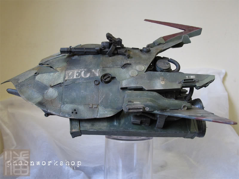 Build and Shoot: 1/144 MAN ELMETH 08 SOLOMON EXPRESS II: CUSTOM BUILD