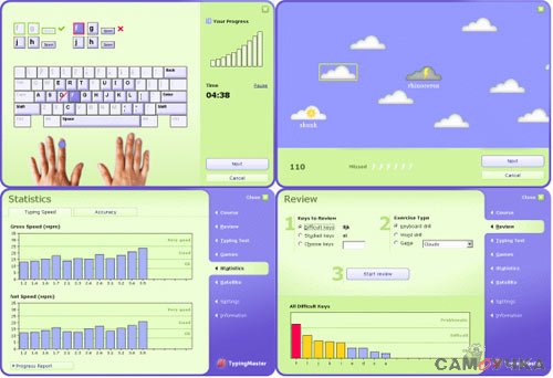 Latihan Mengetik Dengan Aplikasi Typing Master Pro | Bagi Tips