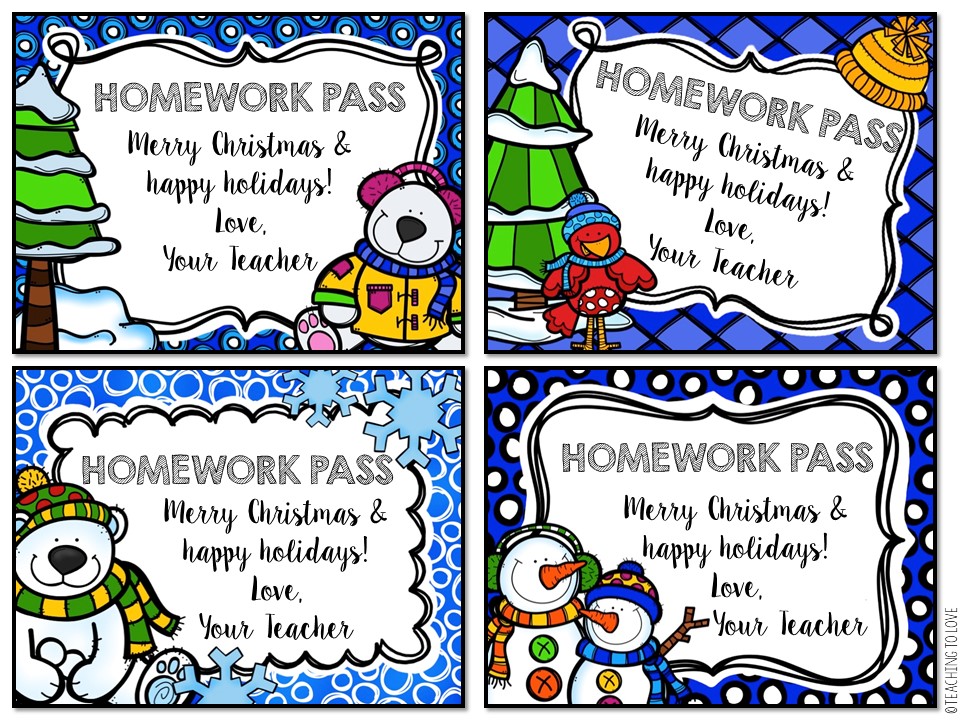 Holiday Gifts for Students - Teaching to Love