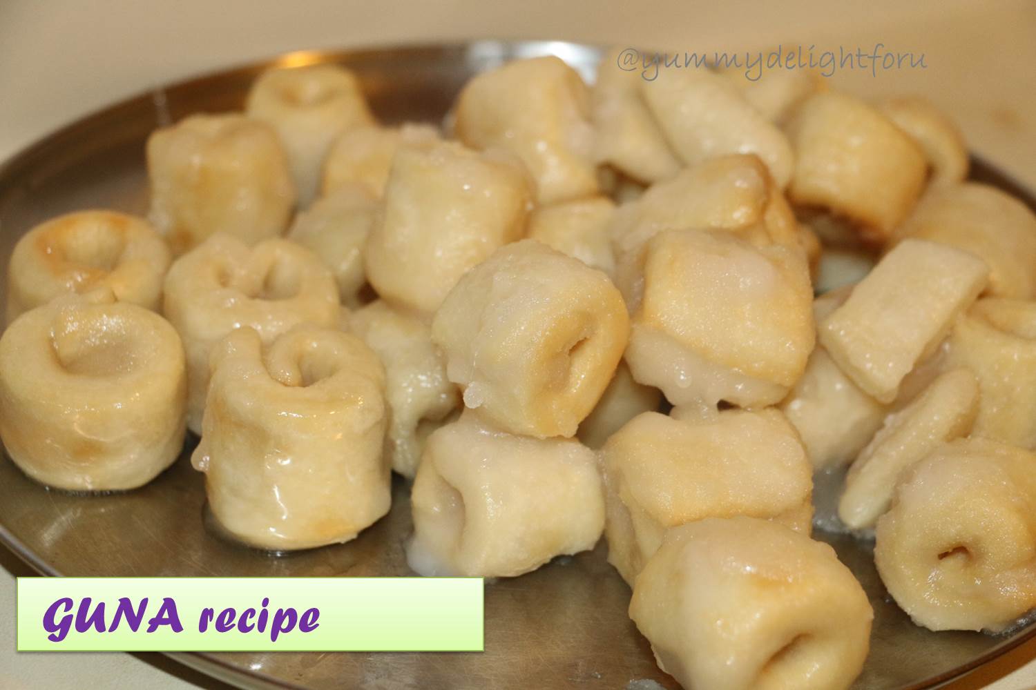yummy delight for u: Guna recipe, Guna for Gangaur festival