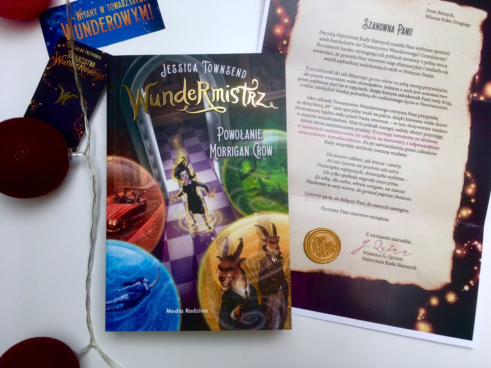 Zaczytana w fantastyce: Nevermoor #2: Wundermistrz. Powołanie Morrigan ...