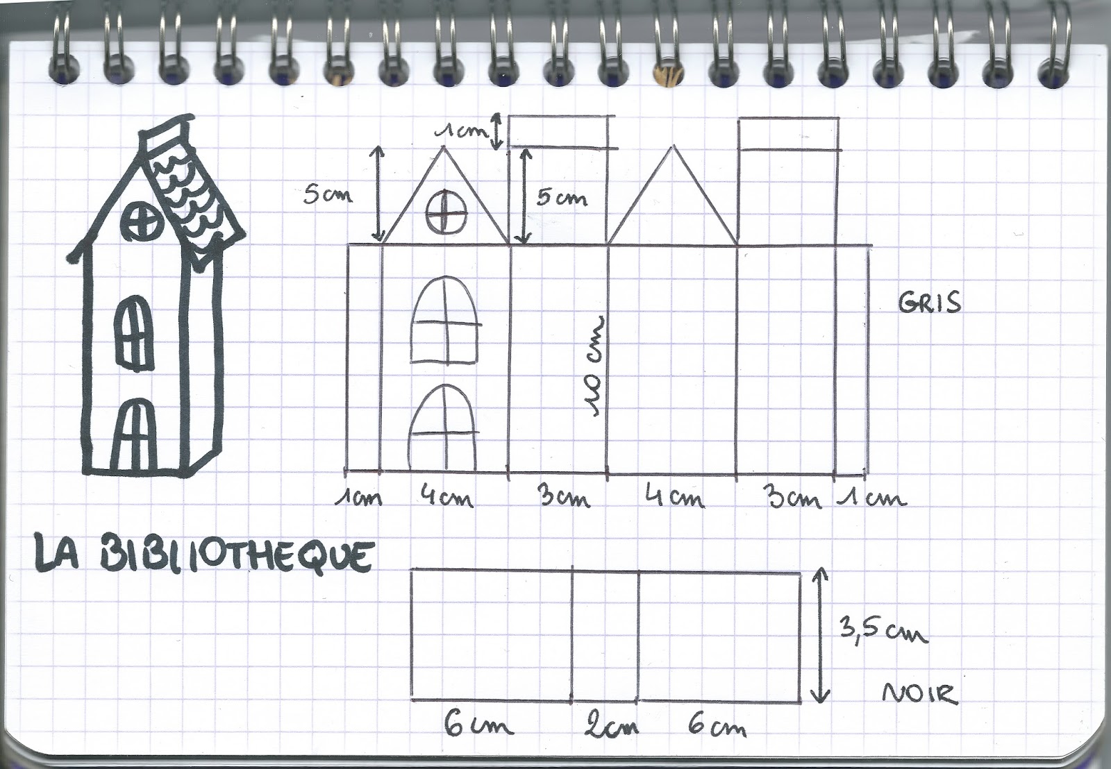 Le blog de Gabrielle Aznar: La maison hantée en papier ♦ DIY