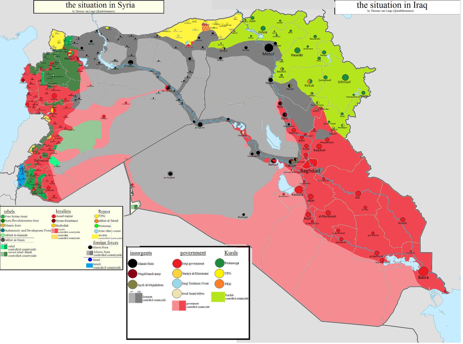 Twitter syria map - Nicole Reed