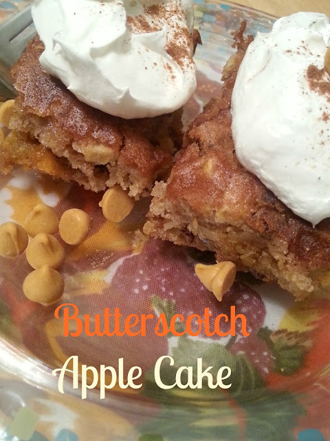The Better Baker: Butterscotch Apple Cake
