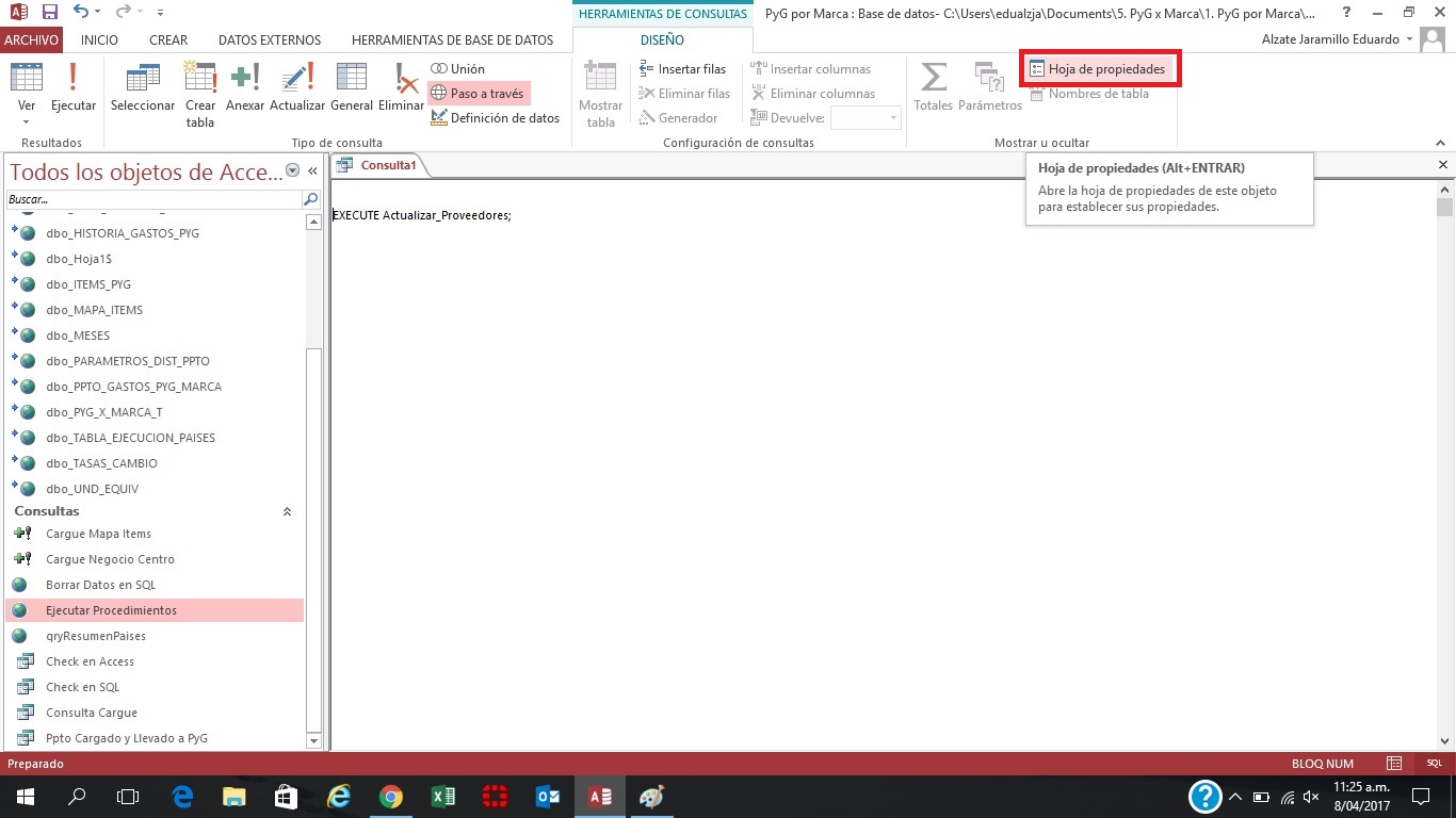 Finanzas Excel Vba Sql Y Algo Más Ejecutar Un Procedimiento Almacenado En Sql Server