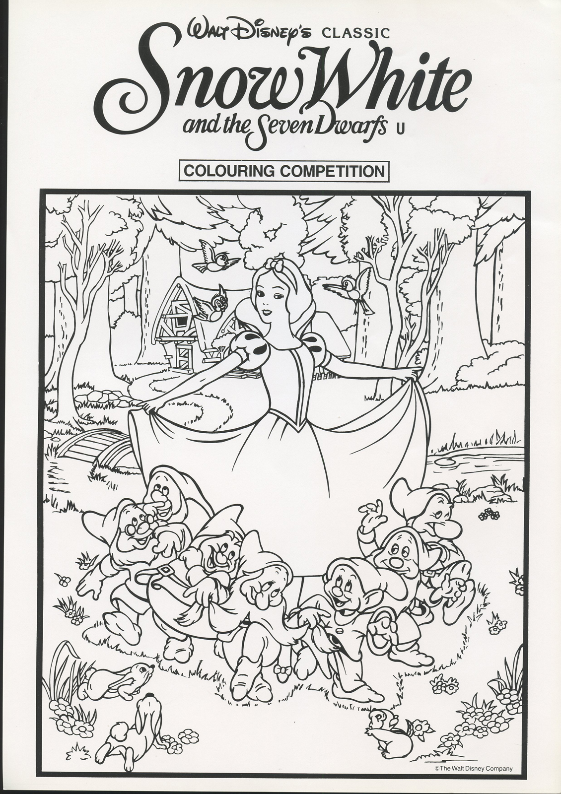 Filmic Light - Snow White Archive: 1992 UK Snow White Pressbook