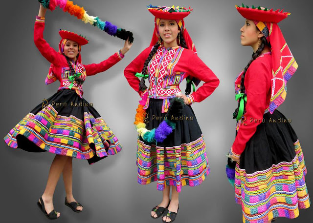 TRAJES TIPICOS PERU ANDINO: TRAJES TÍPICOS DE LA SIERRA DEL PERU