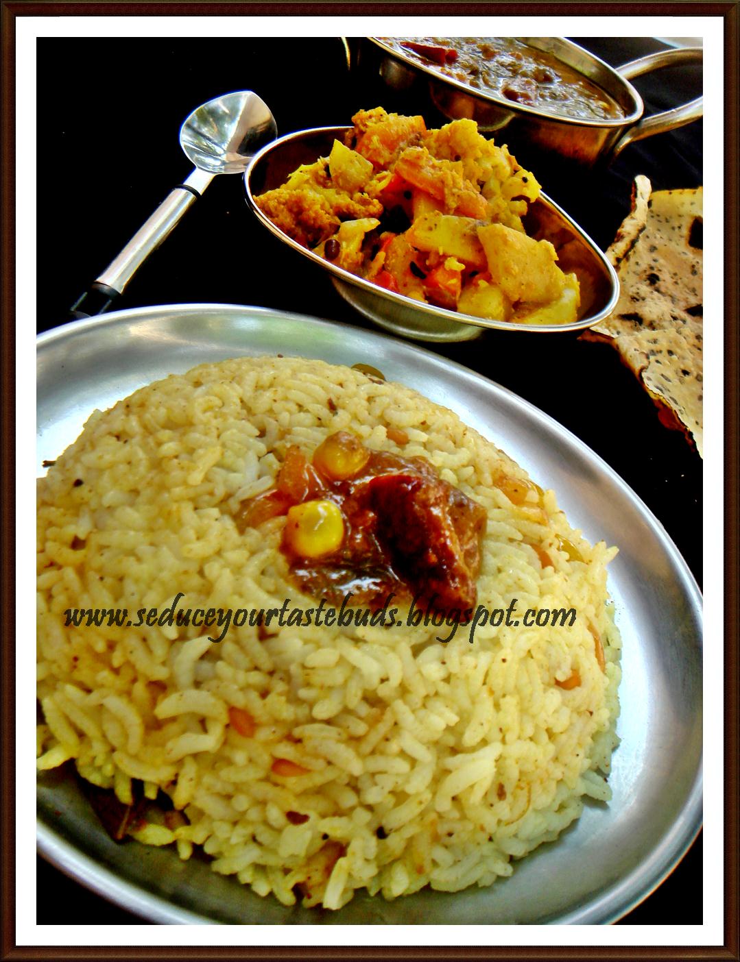 Pulisadham | Kongunadu Tamarind Rice - Seduce Your Tastebuds...