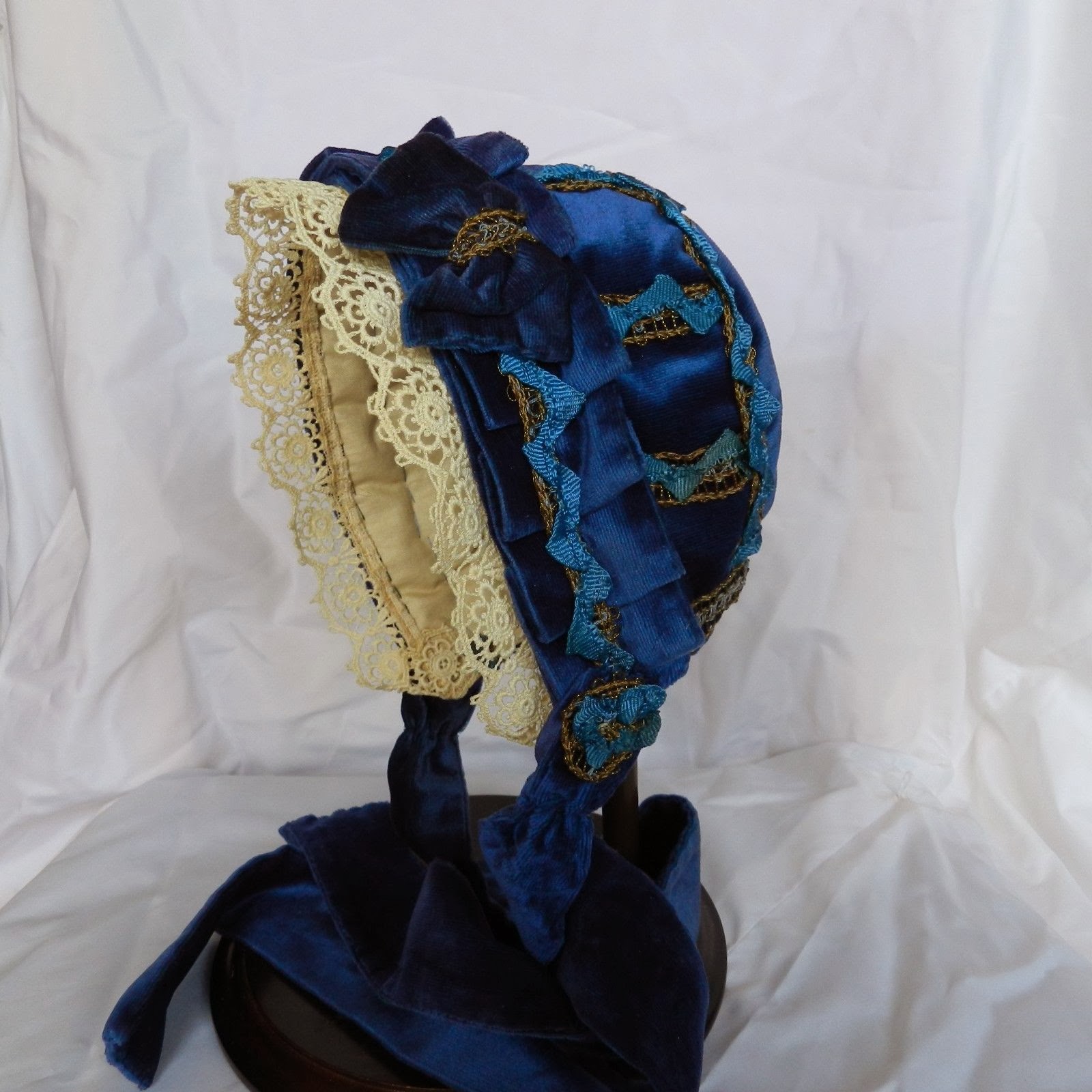 All The Pretty Dresses: Late 1860's/1870's Child's Bonnet