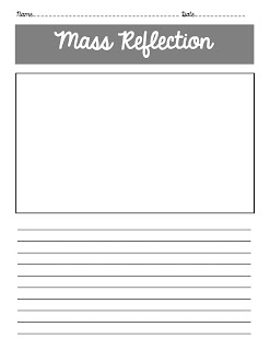 Look to Him and be Radiant: Teaching about the Mass Activity Sheets