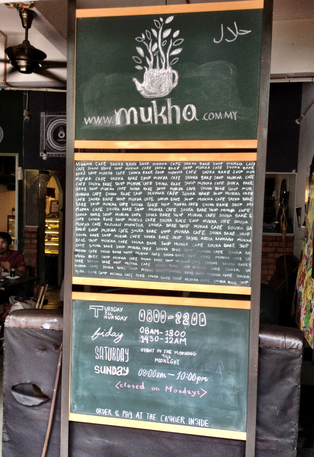 Mukha Cafe @ TTDI KL - Hipster - Spicy Sharon - A Malaysian Lifestyle ...