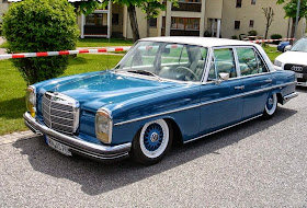 BENZTUNING: Mercedes-Benz W114 280E Slammed