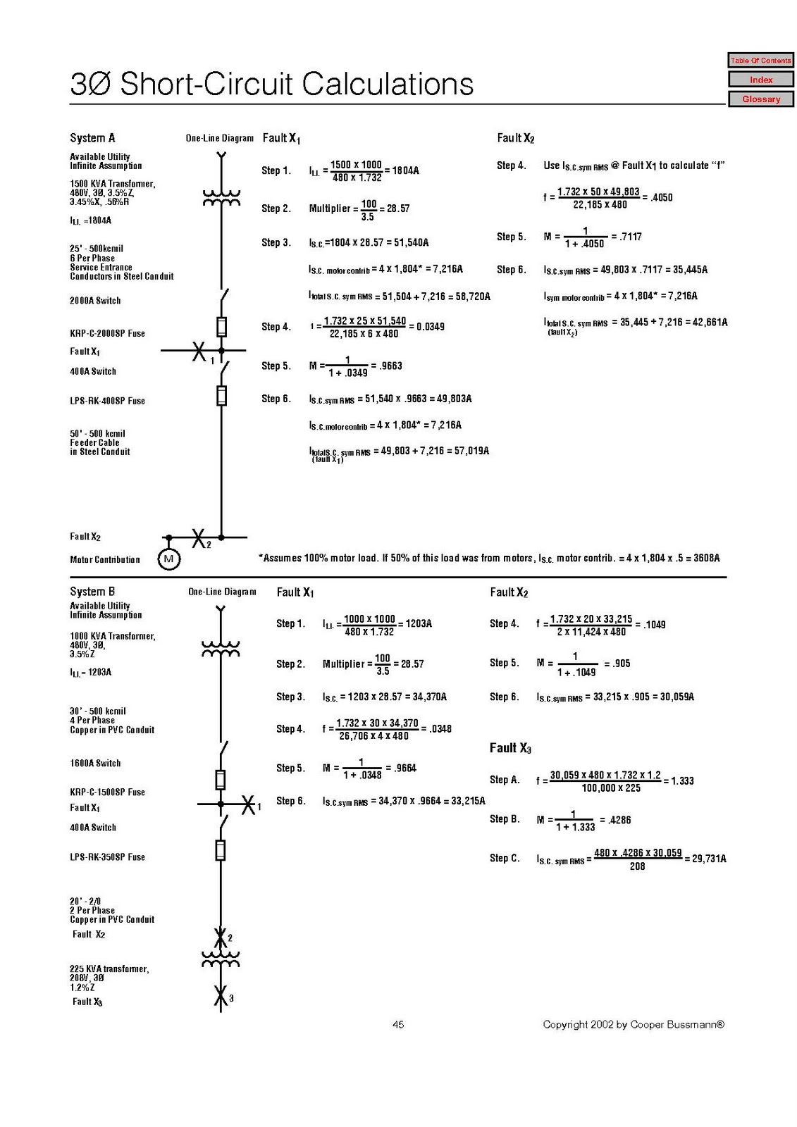Electrical Forum: Short Circuit Formula - Manual Method Infinite Bus