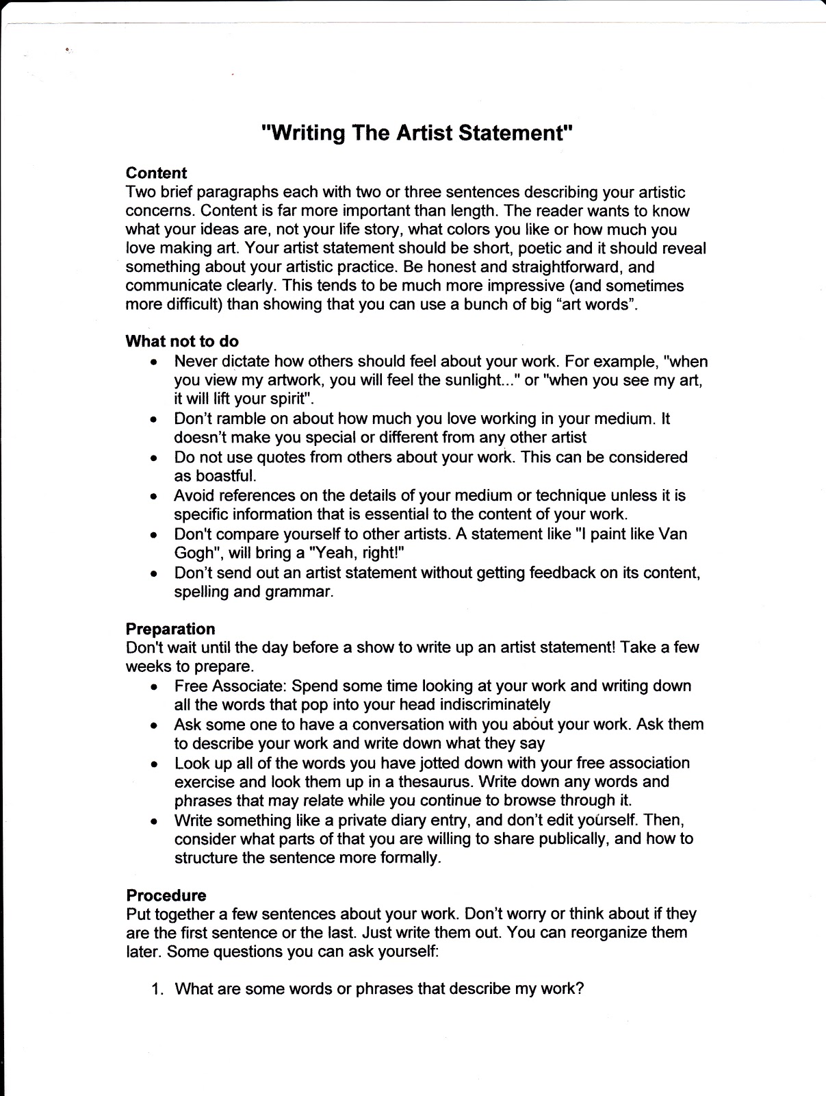 Drawing I/Section 6 - UNM, Spring 2016: Final Project: Artist Statement