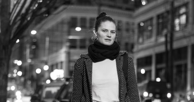 Hannah Hoffmeyer | Outside Cafe Presse | it's my darlin'