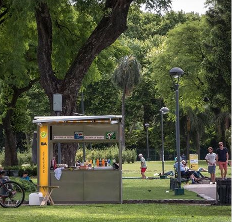 Desarrollo y Defensa: Nuevos puestos de comidas en Parque Centenario