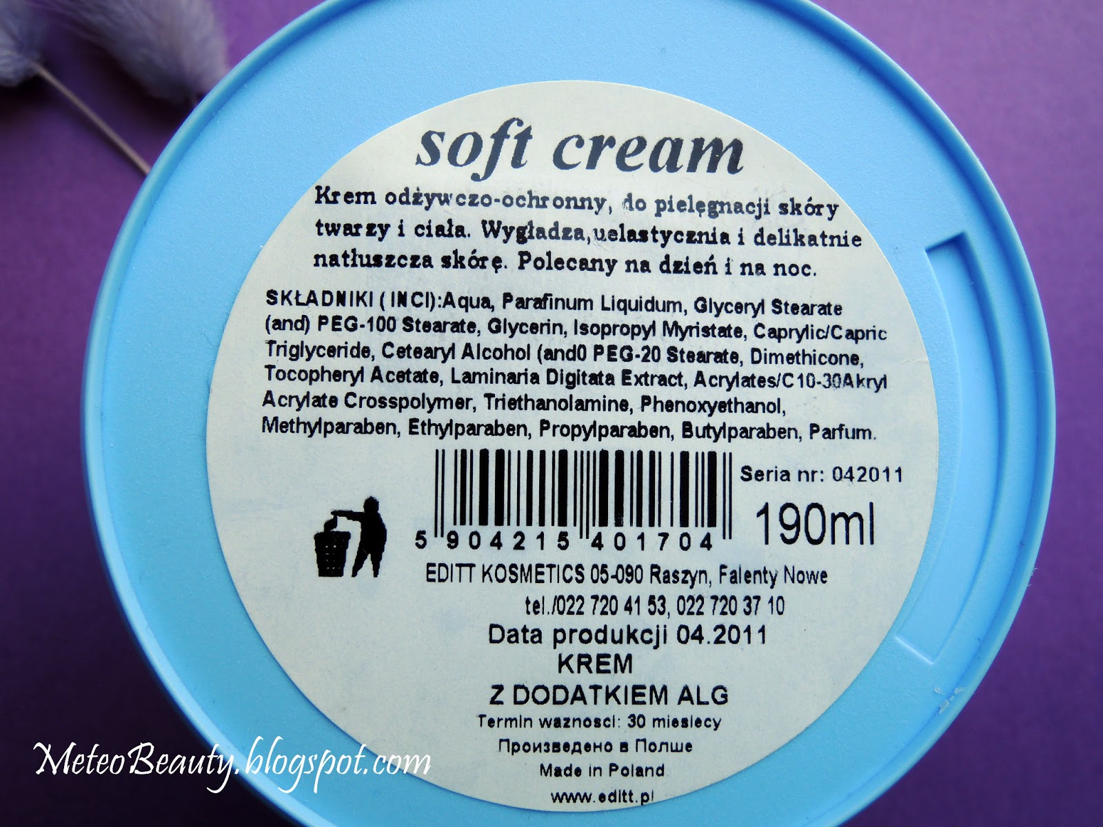 Review: Soft Q10 Cream with Vitamin E & Algae - Simply Selma