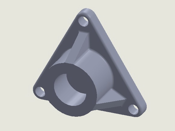 Portafolio de Diseño Técnico con SOLIDWORKS: Soporte de columna