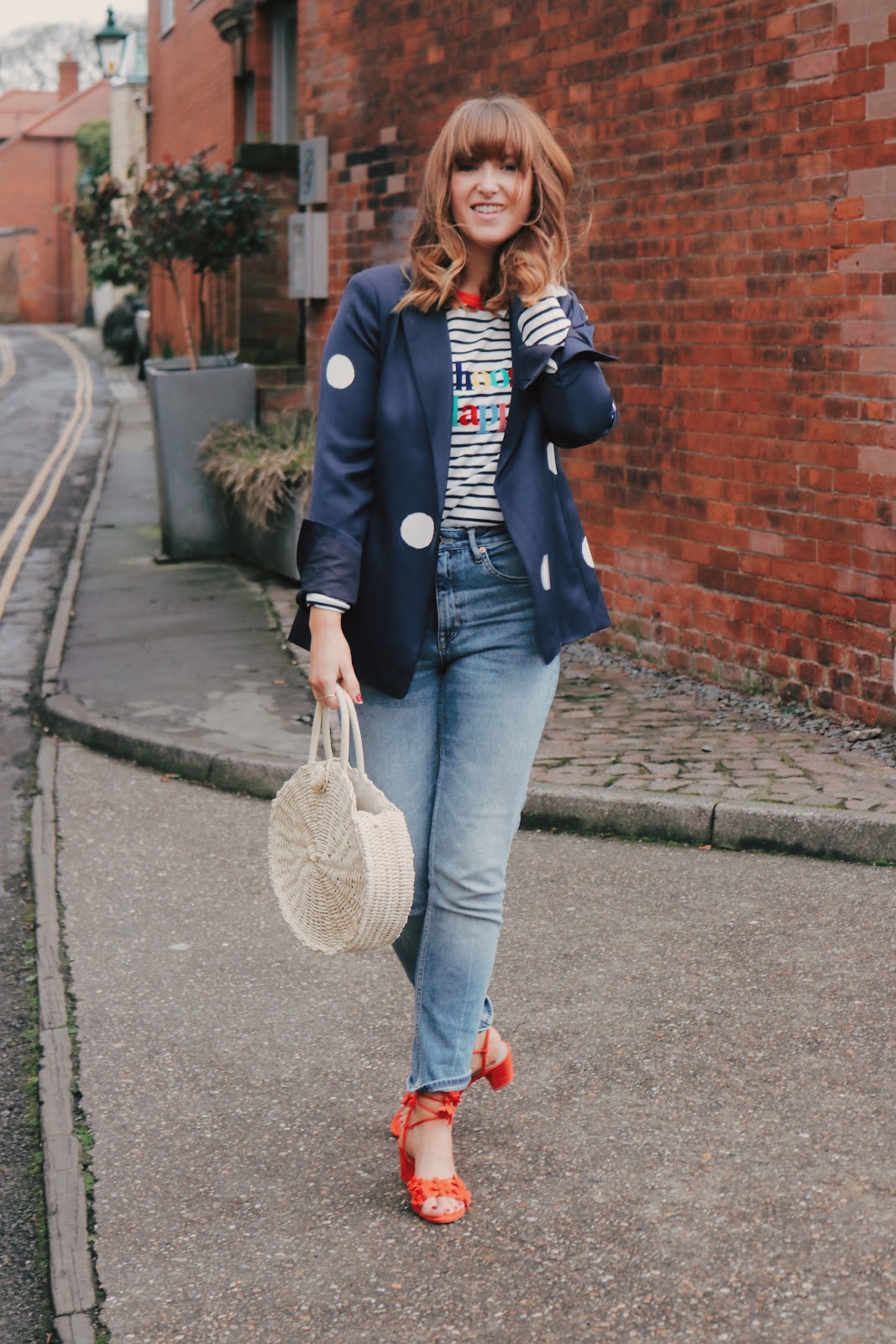 3 Ways To Wear A Spotted Suit {Gifted Products} | Brick Dust & Glitter