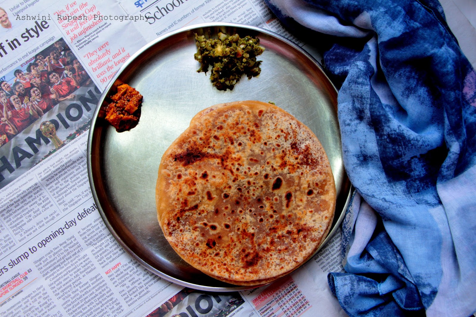 Maharashtrian Gul Poli With The Happy New Year 2018