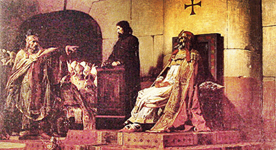 EFEMÉRIDES Y RELATOS CORTOS: FALLECIMIENTO DEL PAPA FORMOSO