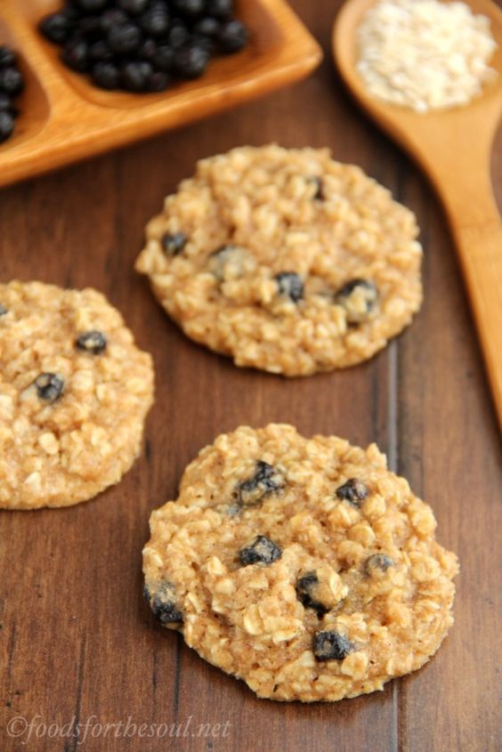 Clean-Eating Blueberry Oatmeal Cookies - Simply Delicious Recipes