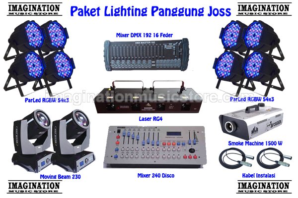 Imagination Music Store: PAKET LIGHTING PANGGUNG