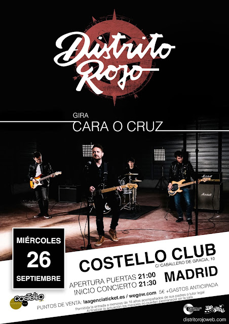 Distrito Rojo presentan su segundo disco, Cara o Cruz ~ Indielocura