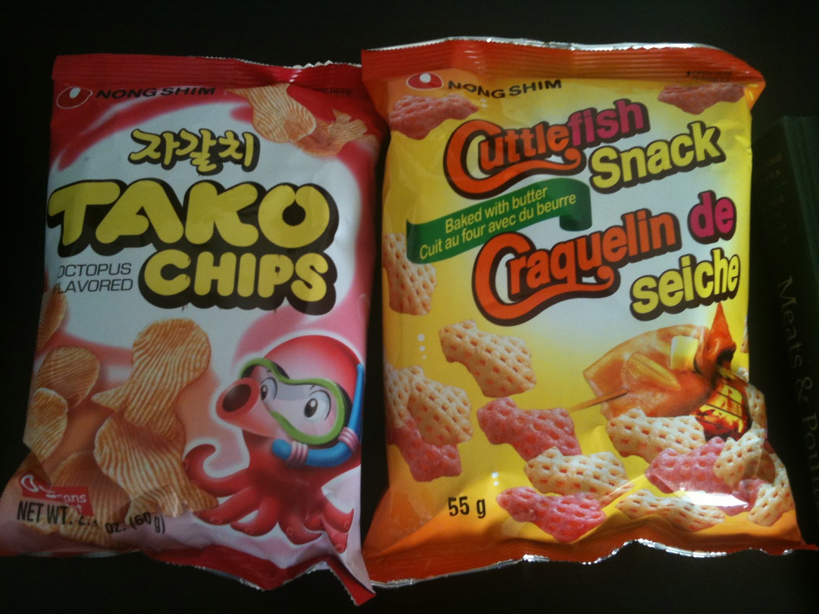 Psycho Bella Fun: Tako Chips and Cuttlefish Snack