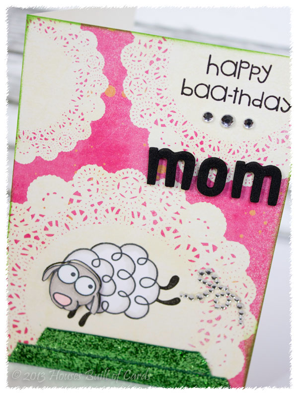 Houses Built of Cards: Birthday Card for my Mom