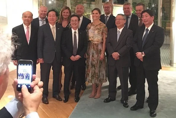 Crown Princess Victoria in Japan for Karuizawa Dialogue