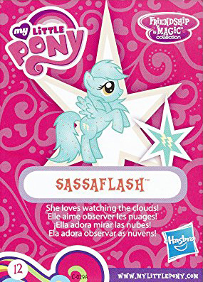 MLP Sassaflash Blind Bag Cards | MLP Merch