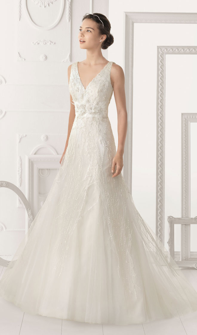 Aire Barcelona 2014 Bridal Collection - Belle The Magazine