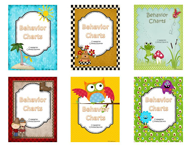 Classroom Freebies Too: Behavior Chart Freebies