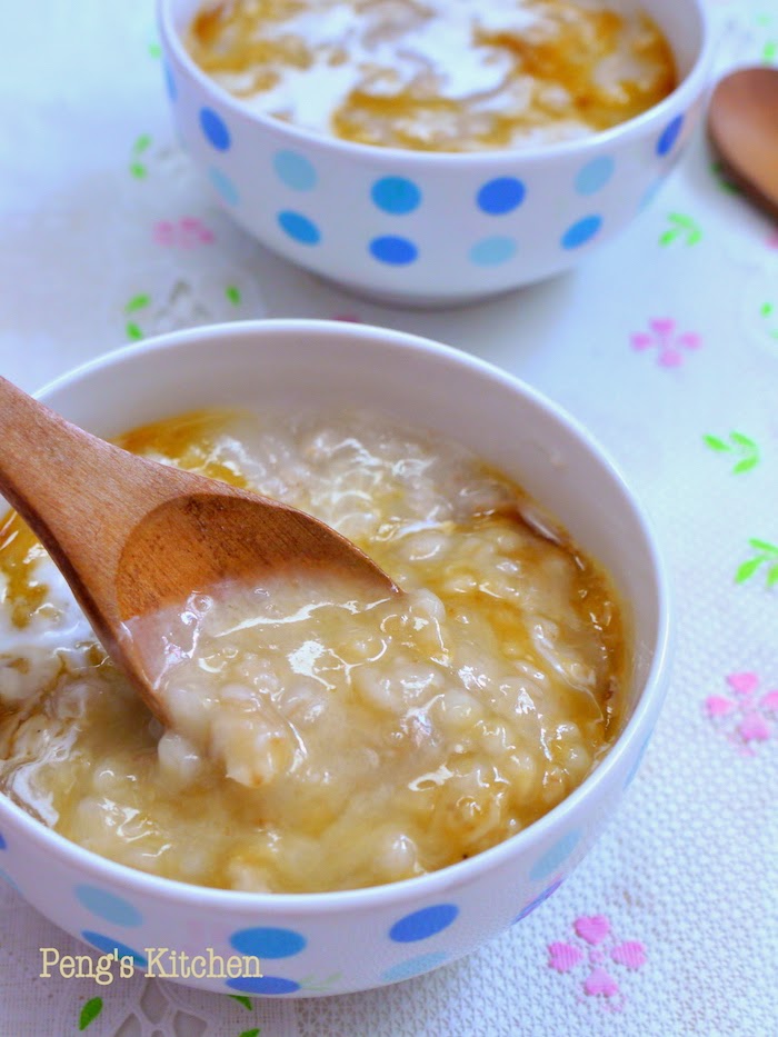 Peng's Kitchen: Bubur Terigu 大麦