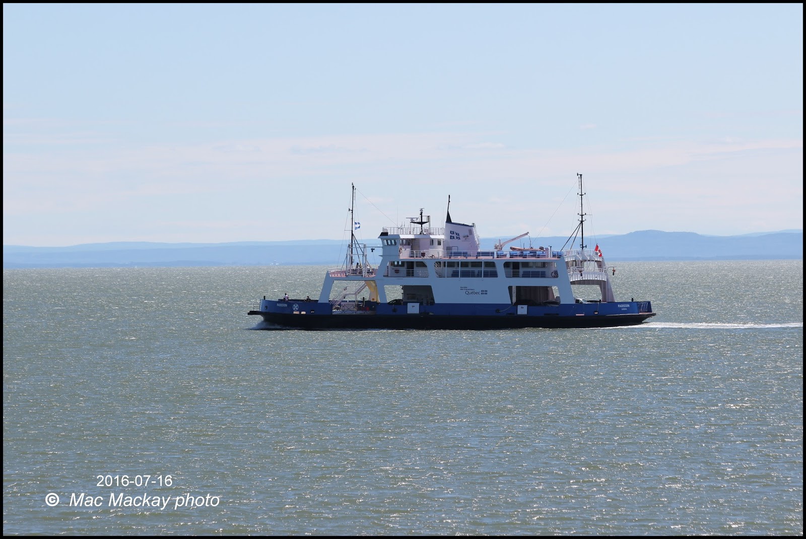 Navigation Québec: poste # 65 traversier Radisson