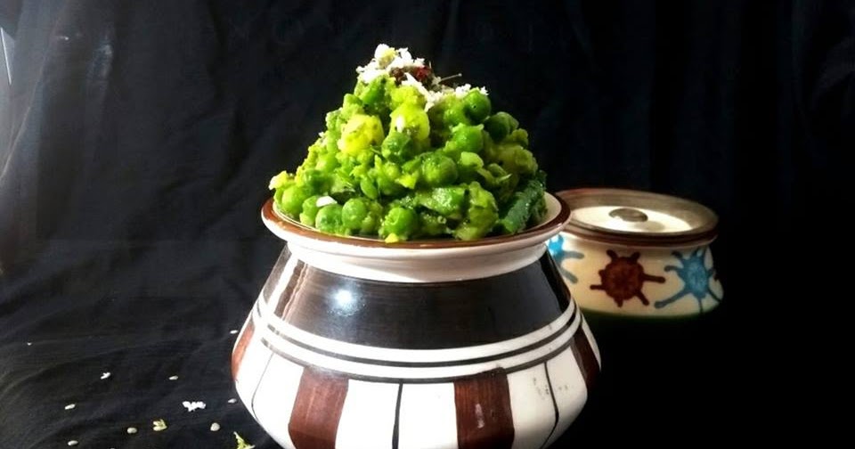 Hasi Batani Palya / Green peas sabji