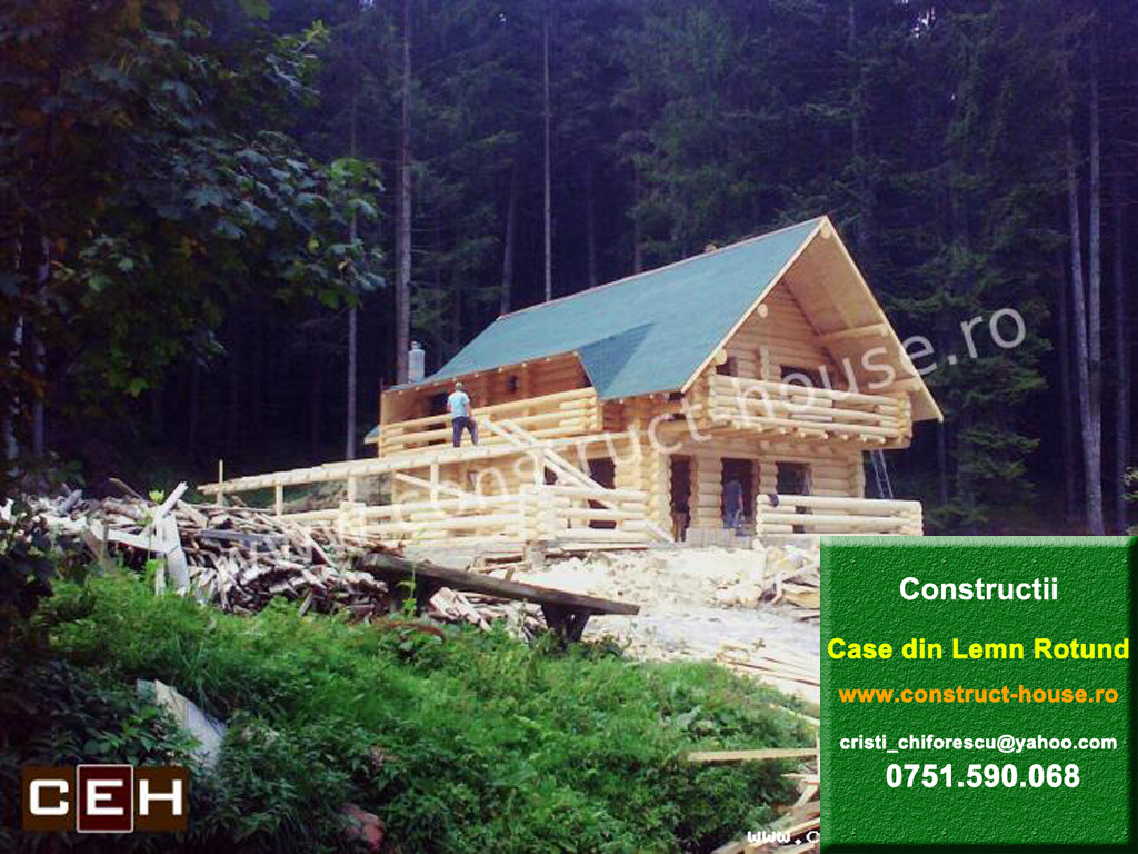 Case din Lemn Rotund, Razvan | Case din Lemn Rotund