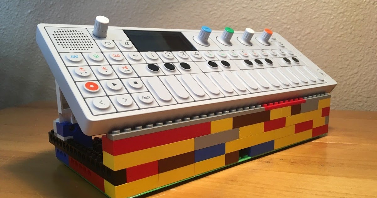 MATRIXSYNTH: Teenage Engineering OP-1 w/ Lego Stand
