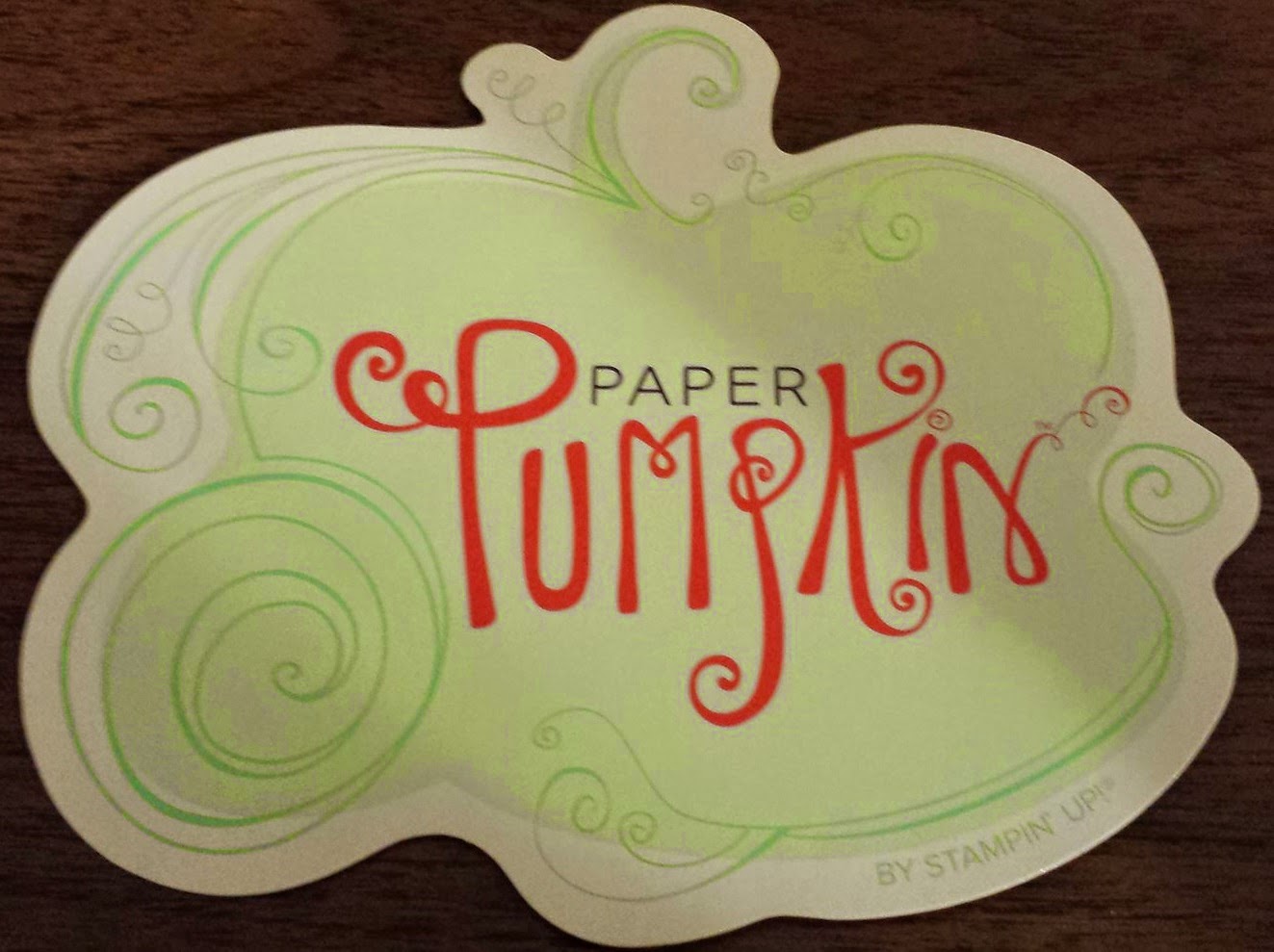 Love my Randomness: November My Paper Pumpkin Kit