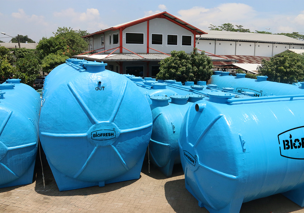 Sewage Treatment Plant (STP) Biofresh BFO 85 m3 / Septic Tank ...