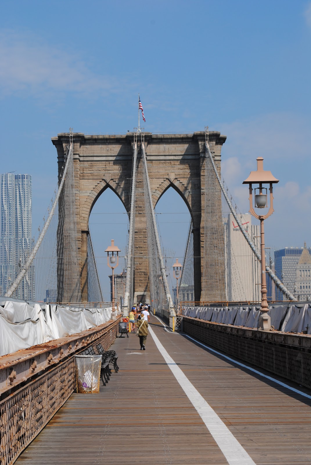 The Boatwright Family: Walking the Brooklyn Bridge