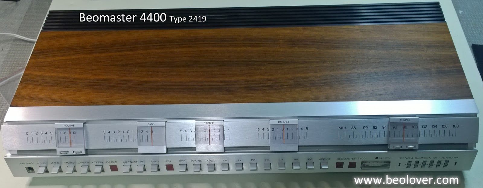 beolover: Beomaster 4400 (2419): New Beomaster Project From Canada