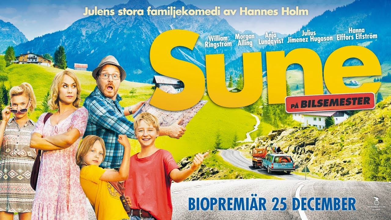 Erik Otterbergs Allmänstädesblogg: Sune på bilsemester